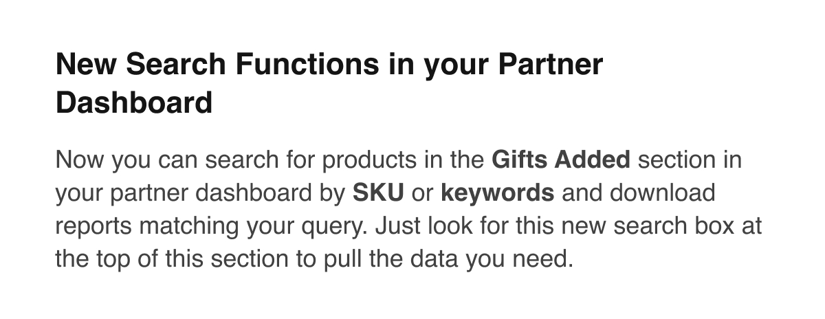 What's New with your Registry system | MyRegistry.com Partner Connection